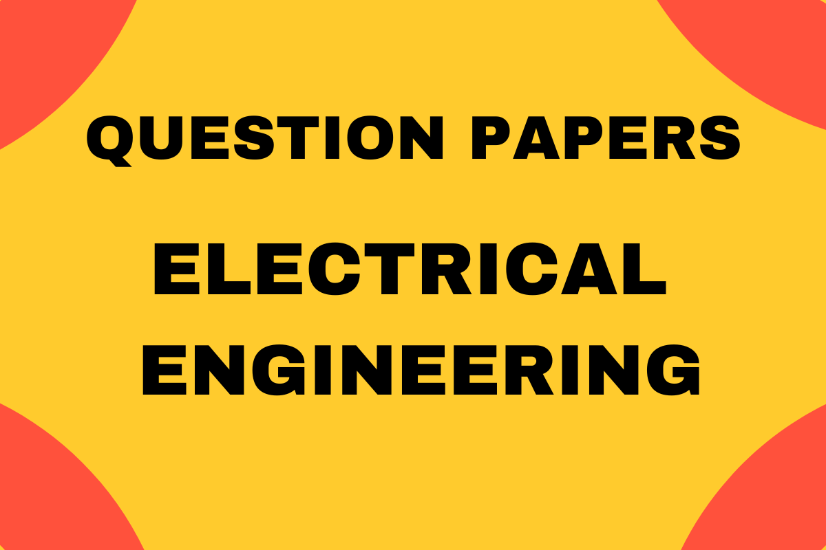 ELECTRICAL ENGINEERING (BE) SEM 8 SPPU QUESTION PAPER FOURTH/FINAL YEAR ...