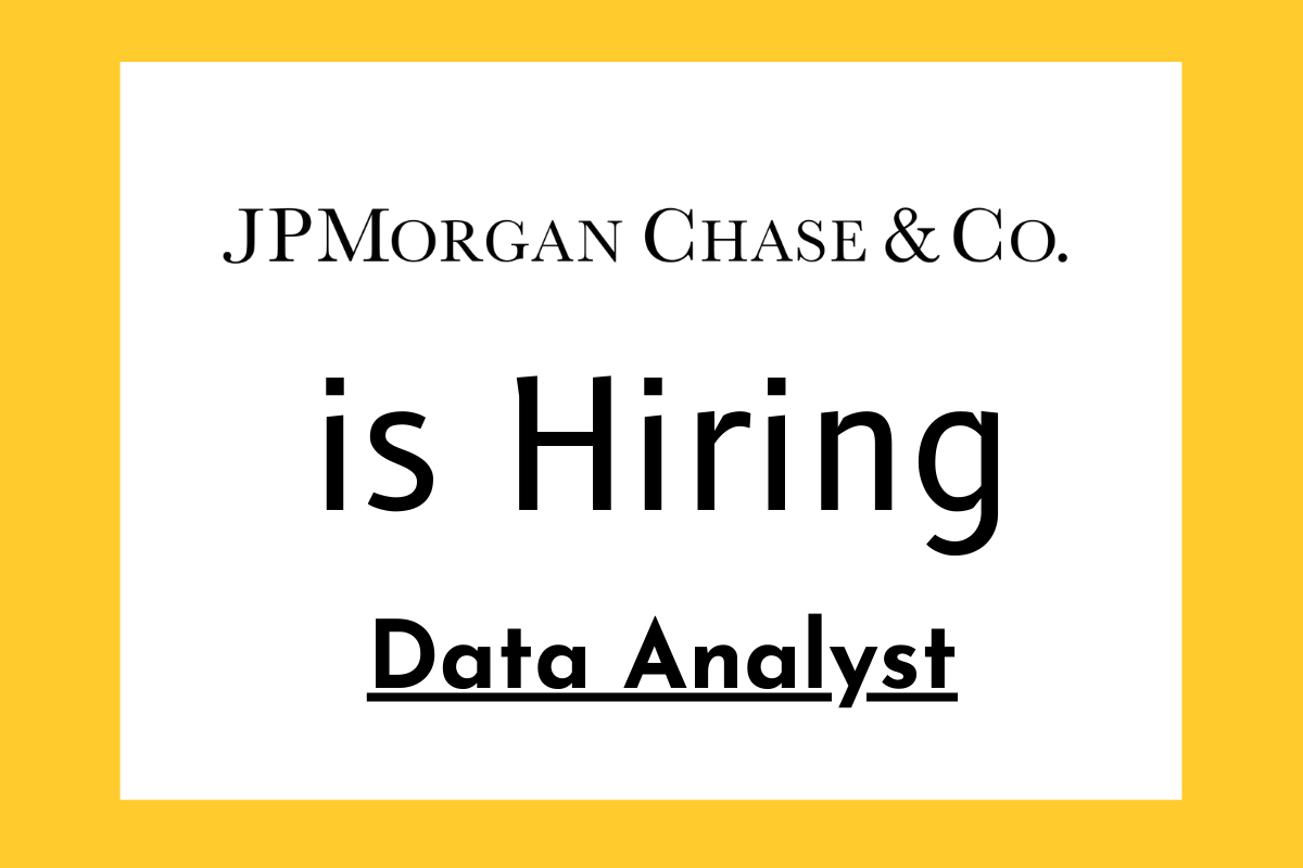 JPMorgan is hiring for Data Analyst 2025 - Apply Now - MySppu.com - Jobs | Internship | PYQS ...