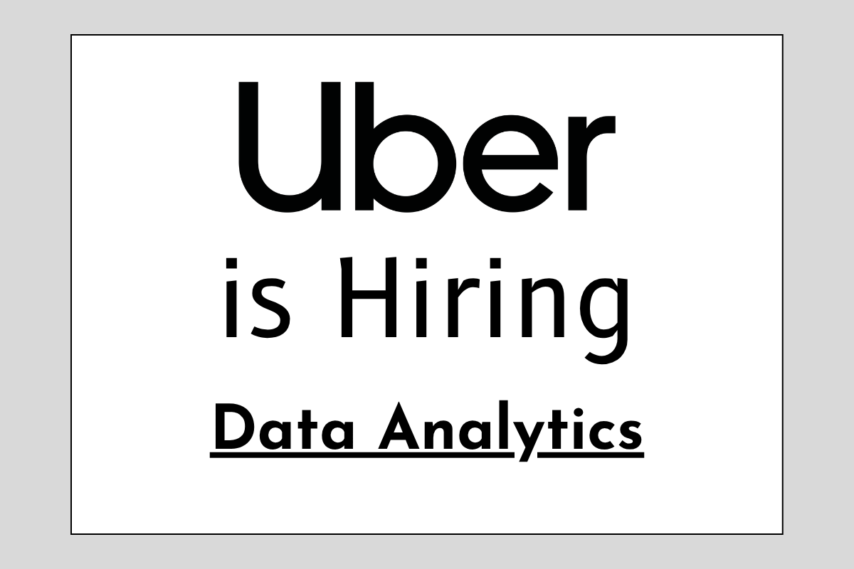 Uber 2025 Hiring for Data Analytics Specialist - Apply Now - MySppu.com ...